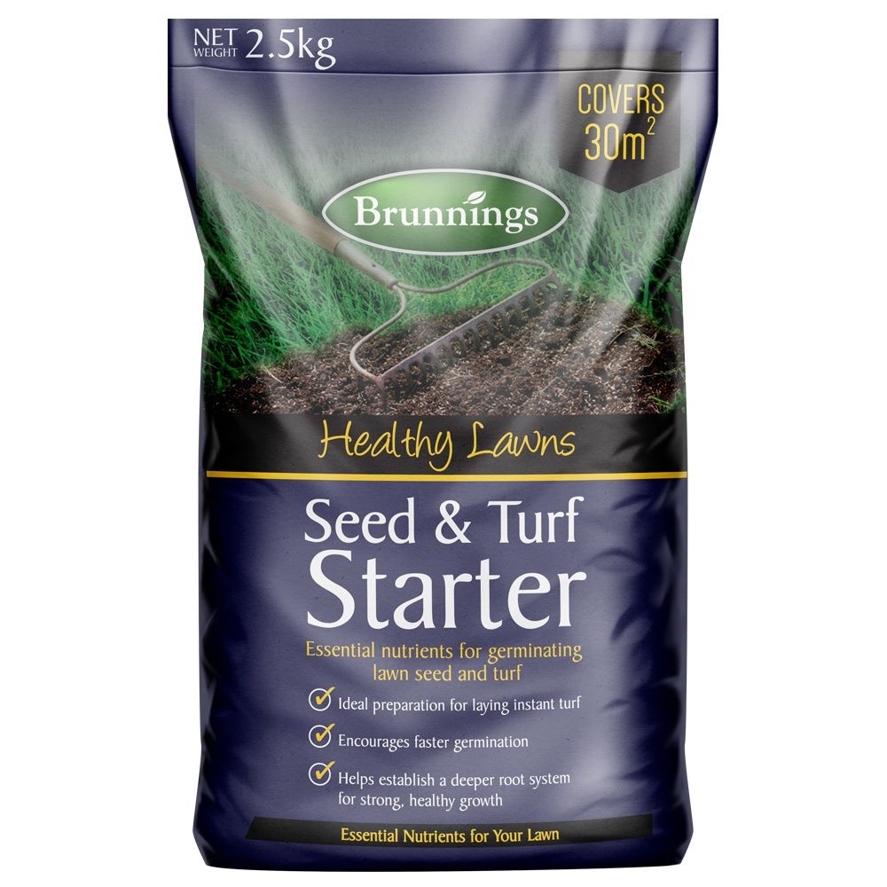 SEED & TURF Starter 2.5KG | Canberra Nursery & Garden Centre