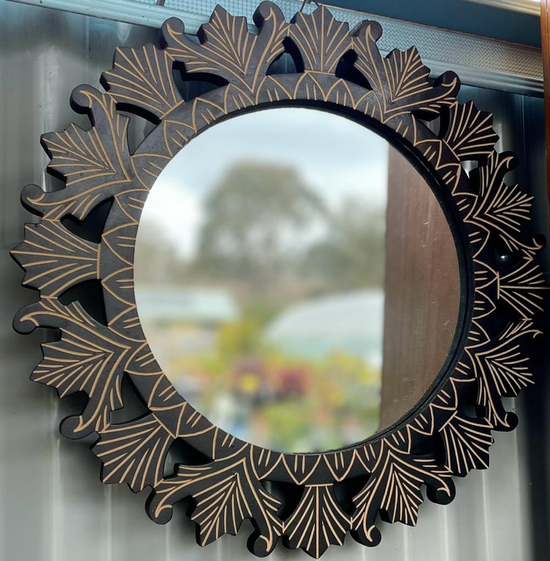 16x16 round MDF mirror | Canberra Nursery & Garden Centre