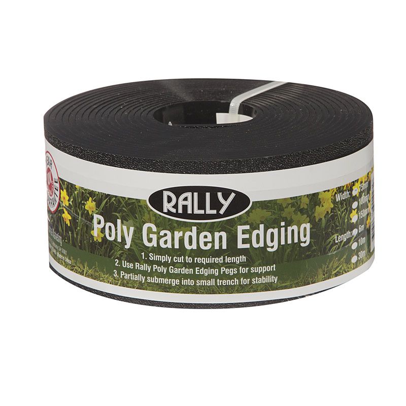 Plastic Garden Edging Teracotta 150mm*6M | Canberra Nursery & Garden Centre